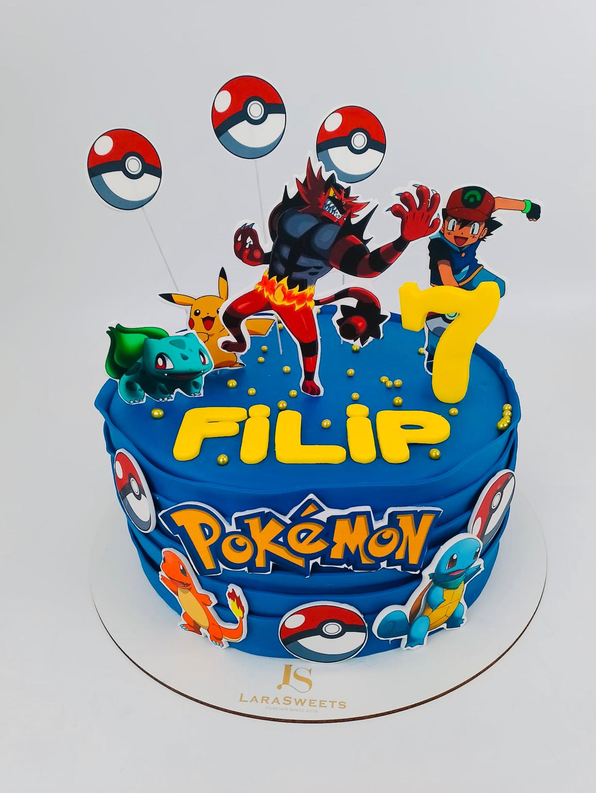 Tort Pokemon 2 - 2D – Lara Sweets