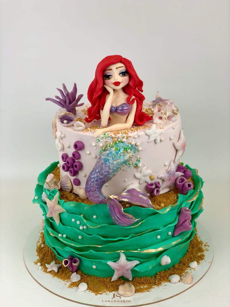 Tort Sirena Ariel – Lara Sweets