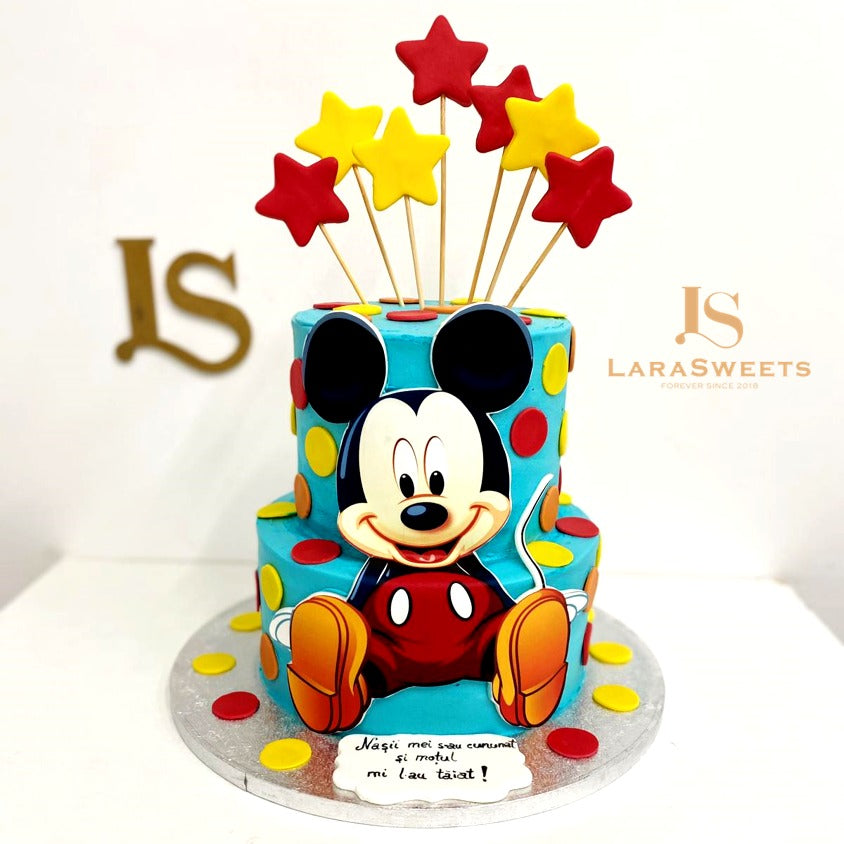 Tort Mickey Star – Lara Sweets