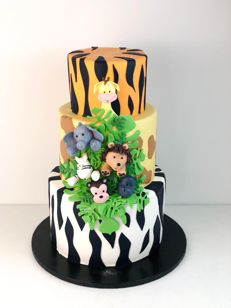 Tort Jungle Friends – Lara Sweets